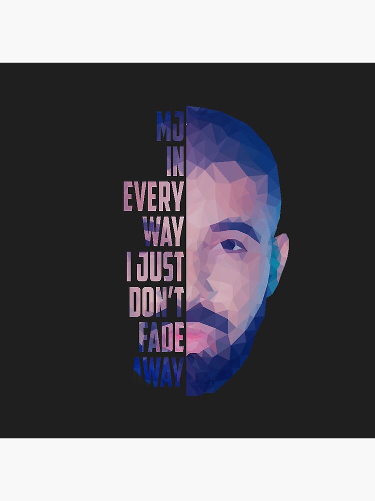 "Drake Low Poly 9" Sticker for Sale by danigo99 | Redbubble