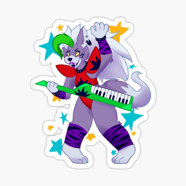 Sticker: Roxanne Wolf | Redbubble