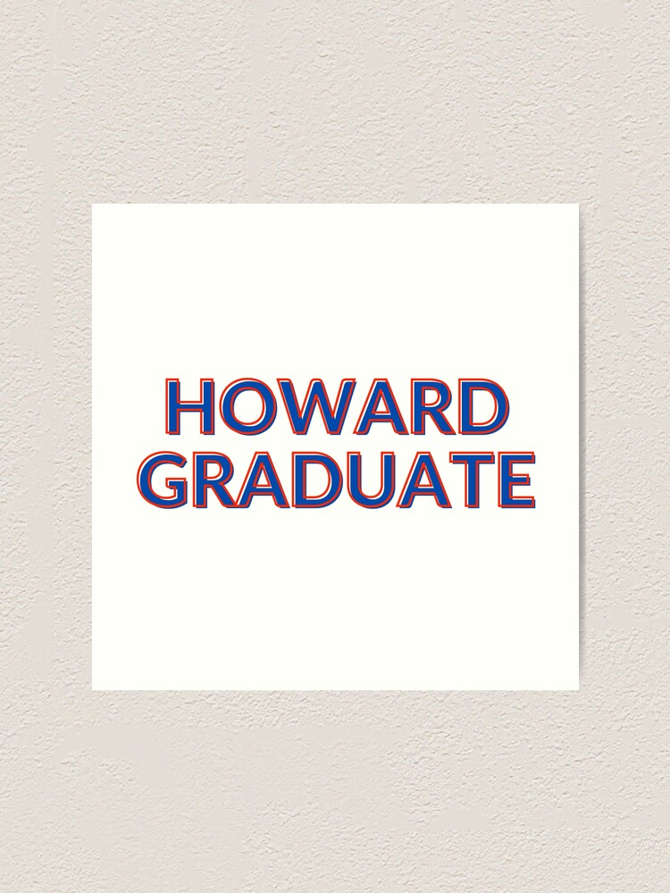 "HOWARD UNIVERSITY STICKERS - HOWARD PRIDE - HBCU STICKER" Art Print ...