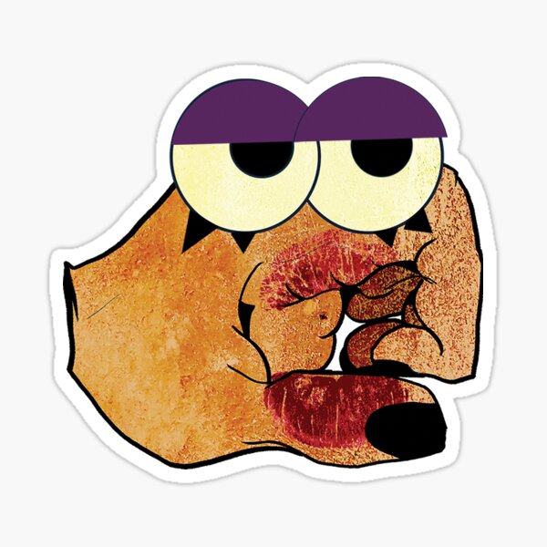 "Hand Puppet" Sticker for Sale by MaiaLang | Redbubble