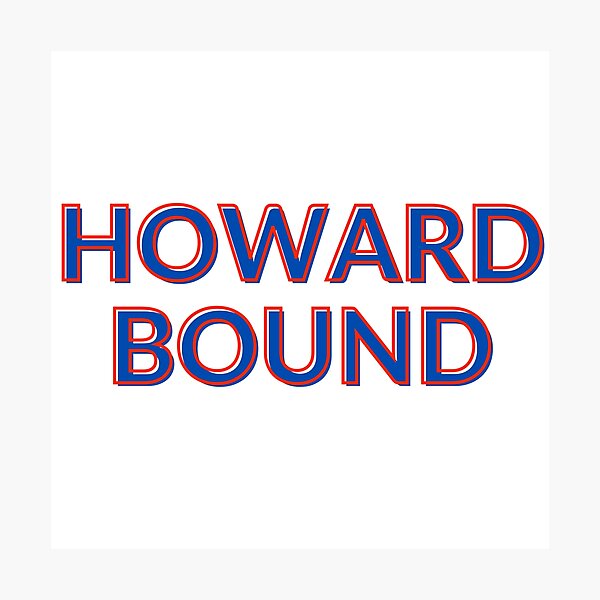 "HOWARD BOUND - HOWARD UNIVERSITY STICKERS - HBCU STICKER" Photographic ...