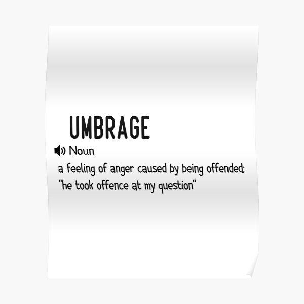 Umbrage Meaning