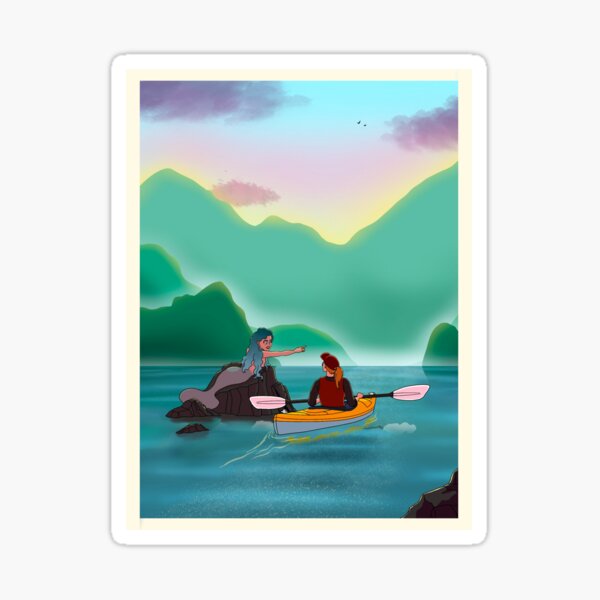 "Local Guide" Sticker for Sale by mikaelaK | Redbubble