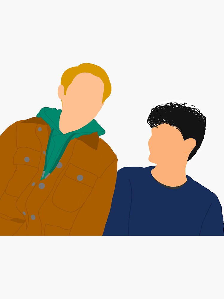 "Nick Nelson and Charlie Spring" Sticker for Sale by agriffinl | Redbubble