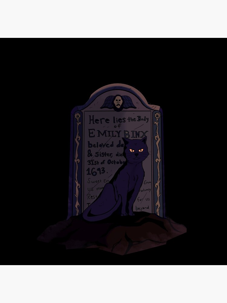 "Emily Binx Gravestone" Poster for Sale by cam-doodles | Redbubble