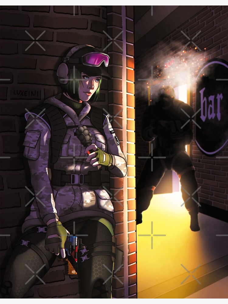 "Ela Bosak Sechs Belagerungsdruck" Poster von luxeini | Redbubble