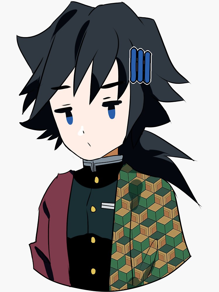 "Tomioka" Sticker for Sale by Shiwamo | Redbubble