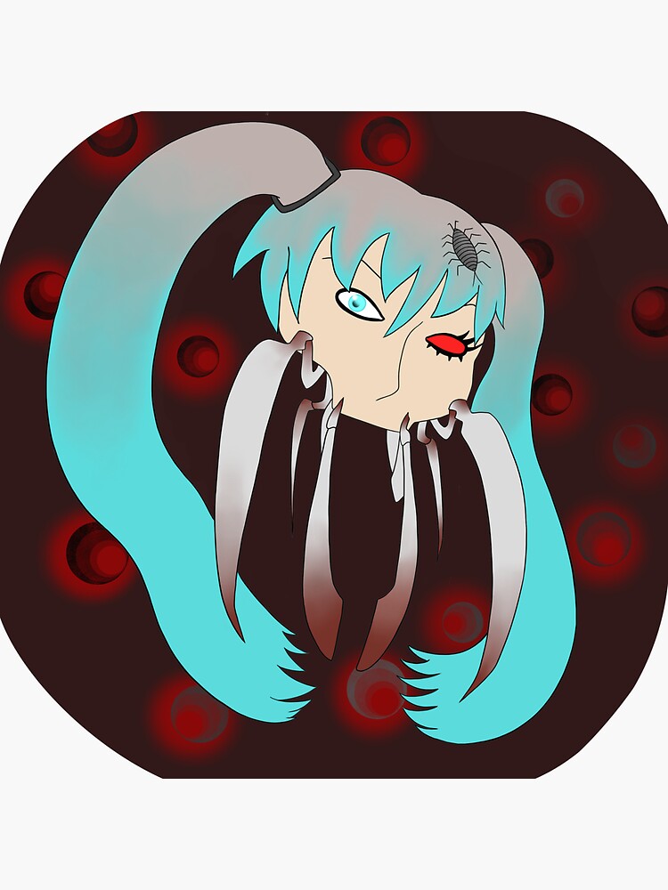 Pegatina «Pegatina Contaminación bacteriana Hatsune Miku» de ...