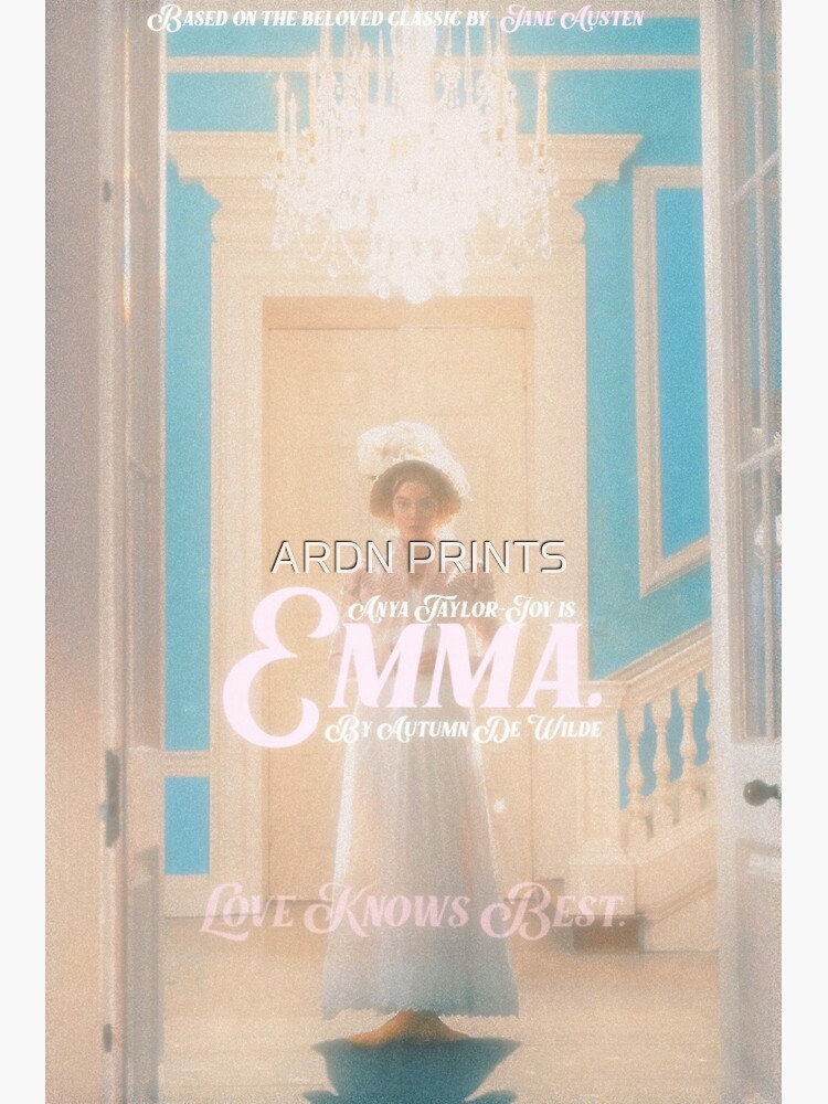 ""EMMA" - AUTUMN DE WILDE | V1" Sticker for Sale by beas-garden | Redbubble