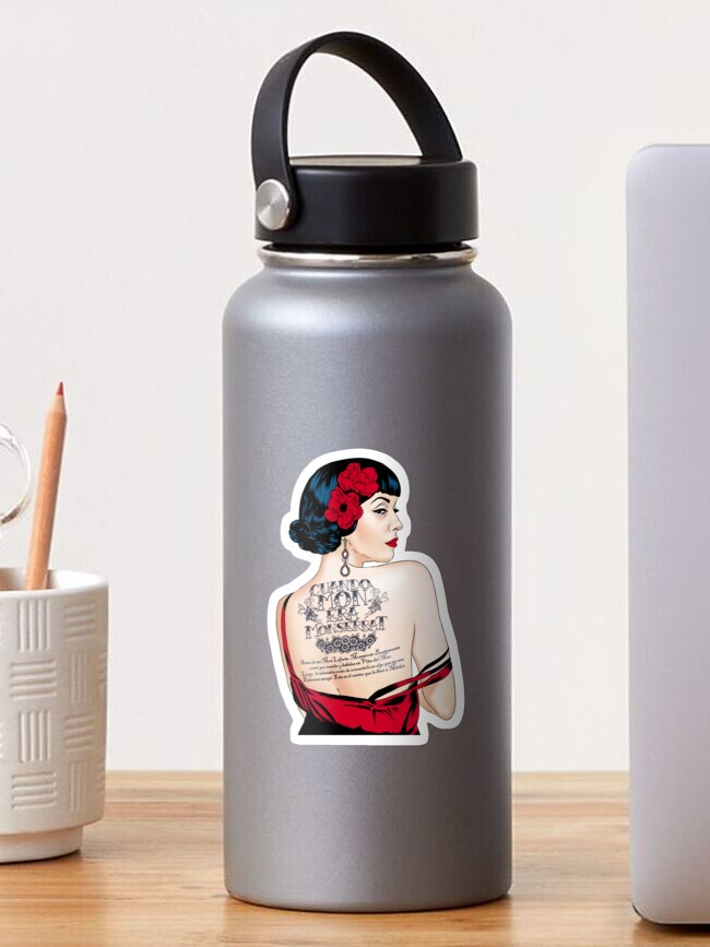 "Mon Laferte" Sticker for Sale by zmsickmarvel | Redbubble