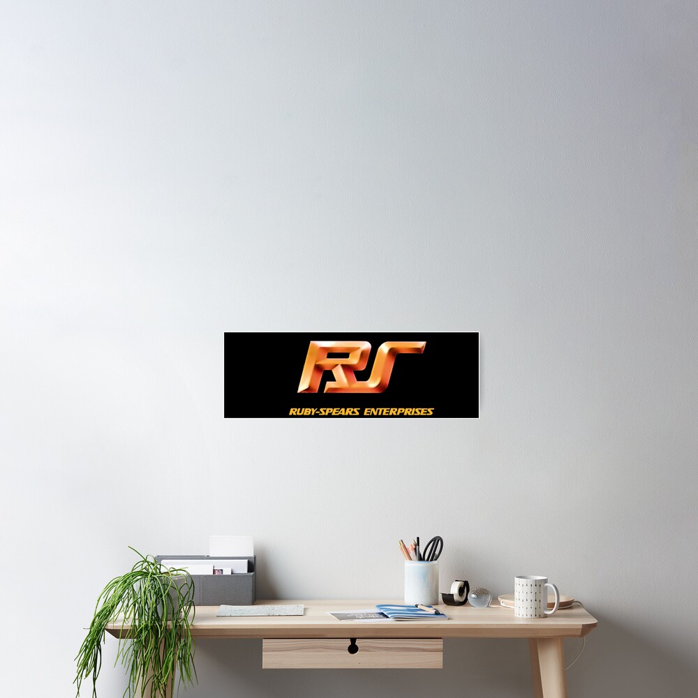 "Ruby-Spears Enterprises LOGO" Poster for Sale by shawnofthe80s | Redbubble