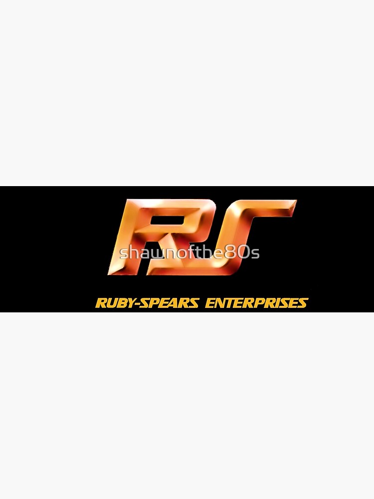 "Ruby-Spears Enterprises LOGO" Poster for Sale by shawnofthe80s | Redbubble