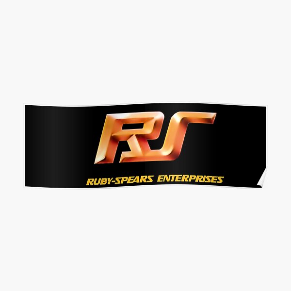 "Ruby-Spears Enterprises LOGO" Poster for Sale by shawnofthe80s | Redbubble