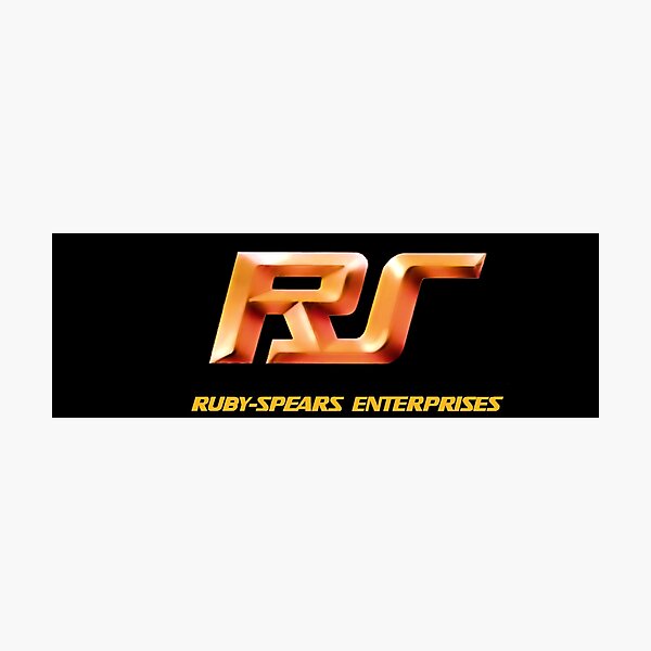 "Ruby-Spears Enterprises LOGO" Photographic Print by shawnofthe80s ...