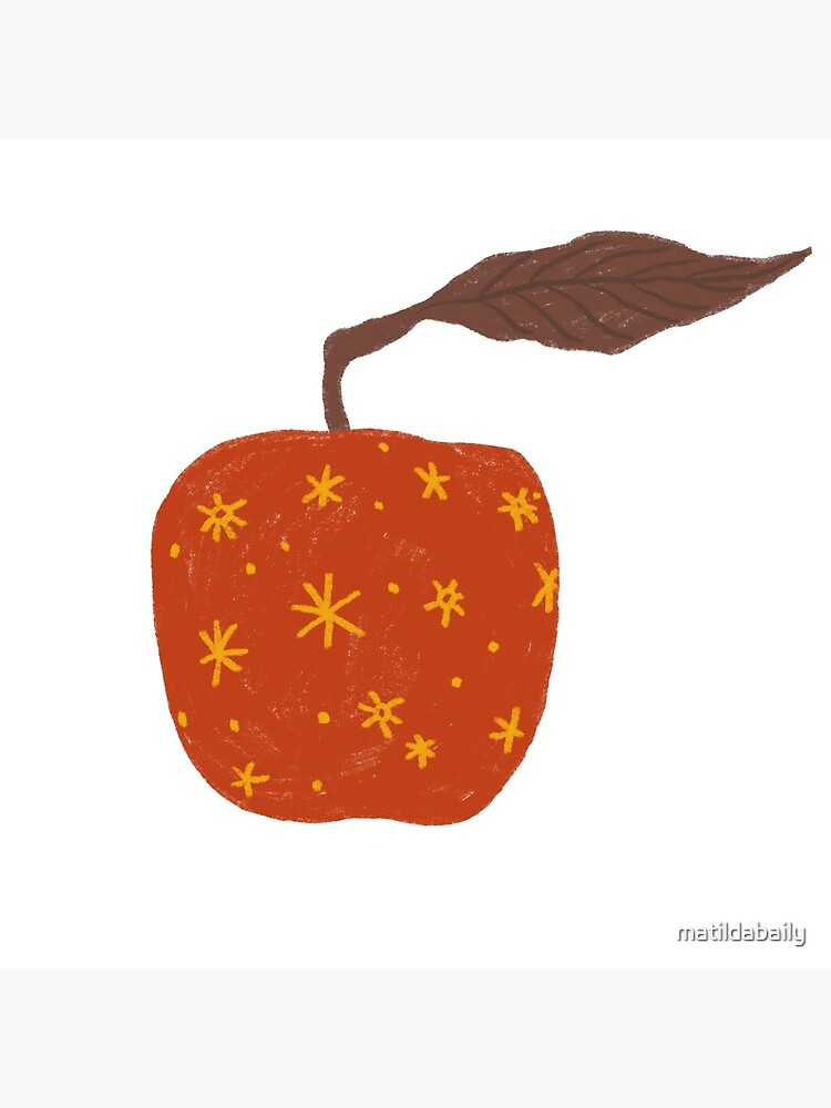 "Fantastic Mr. Fox Apple" Art Print for Sale by matildabaily | Redbubble