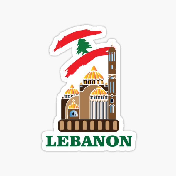 "Lebanon " Sticker by Quotes-Kalemat | Redbubble