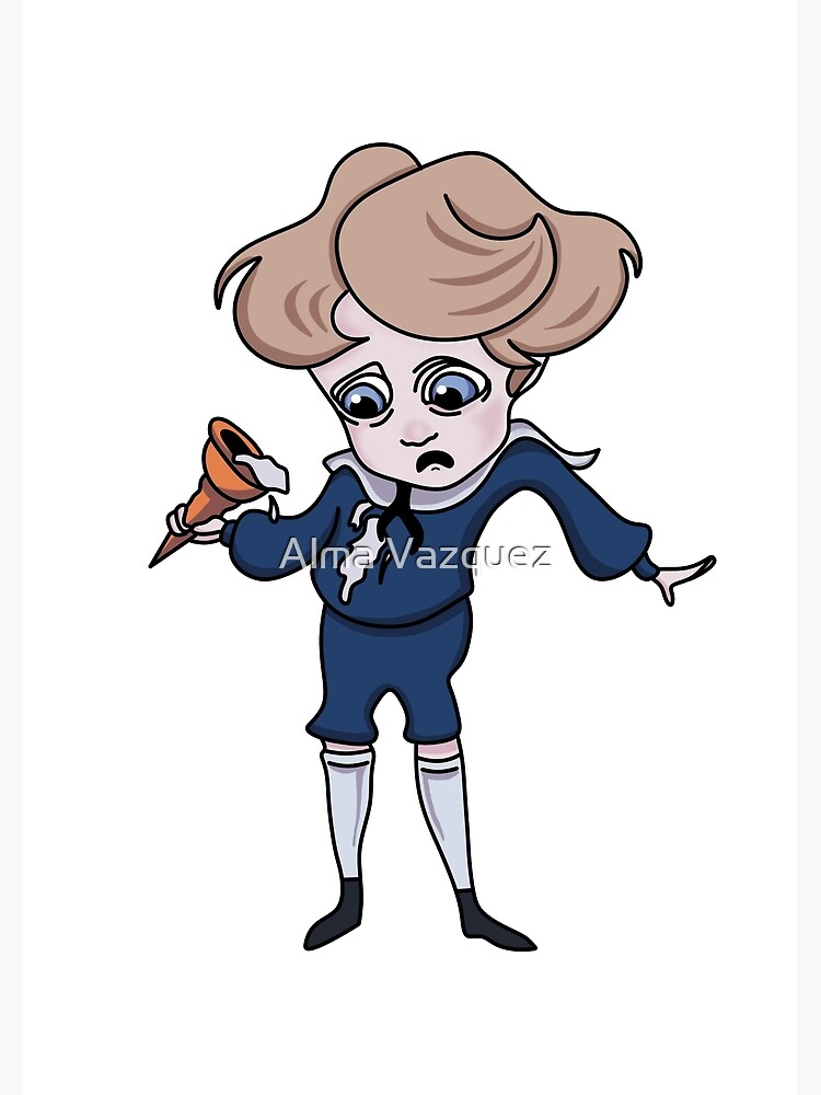 "VERY BORED BLUE BOY | CORALINE" Poster for Sale by TATTOODESIGN ...