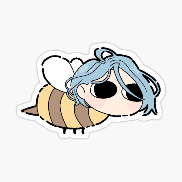 "HiMERU bee - ensemble stars!" Sticker for Sale by froggii-butter ...