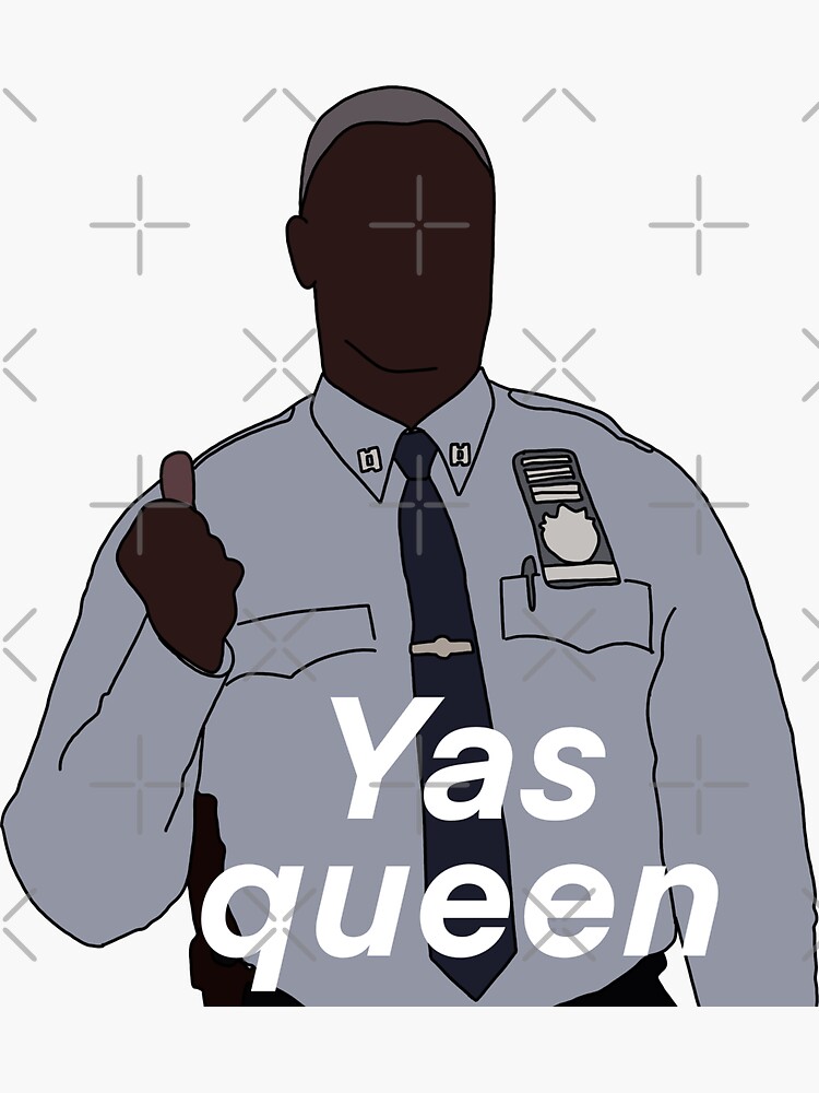 "Yas queen" Sticker for Sale by VacationCo | Redbubble