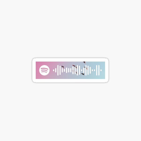Coldplay Spotify Code Stickers | Redbubble