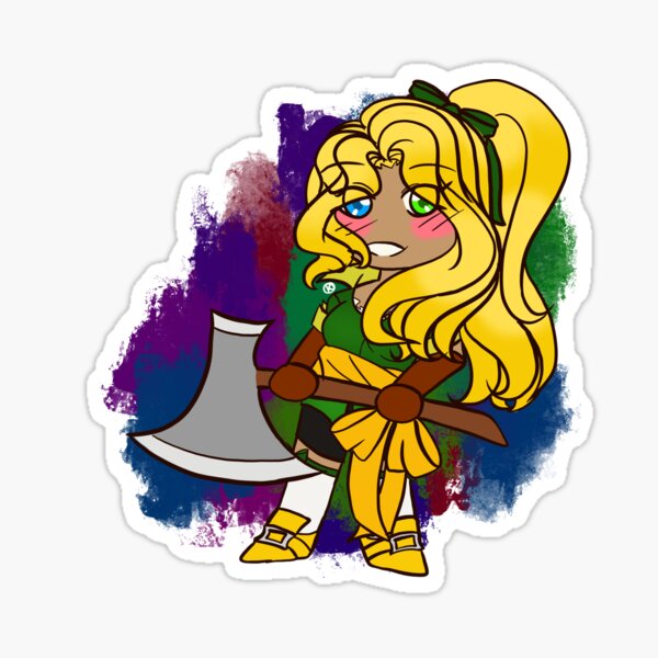 "Chibi Maria" Sticker for Sale by FeathersOnMars | Redbubble