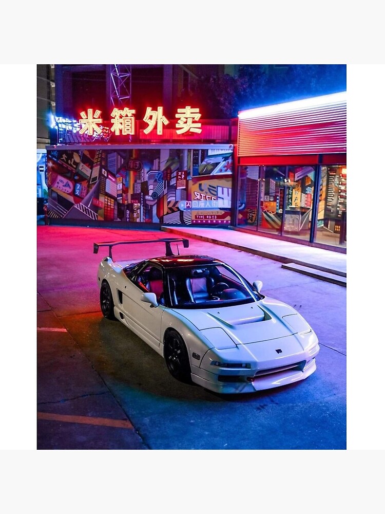Purple Neon Jdm Poster For Sale By Jxnesy Redbubble