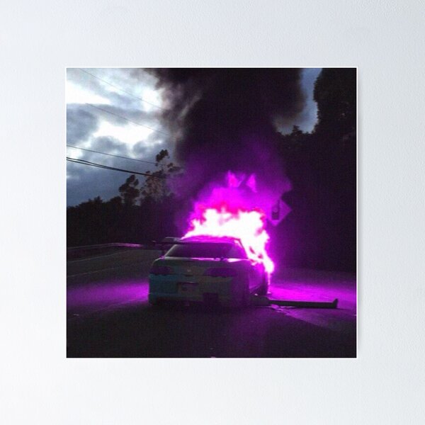 "Purple Wreck JDM" Poster for Sale by jxnesy | Redbubble
