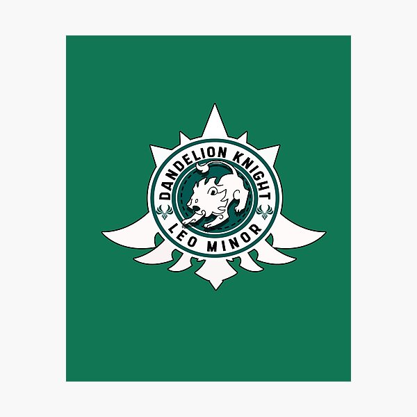 "jean"dandelion knight" constellation leo minor logo" Photographic ...