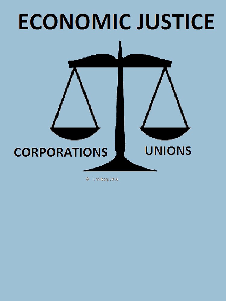 "Economic Justice" T-shirt by joycesander | Redbubble