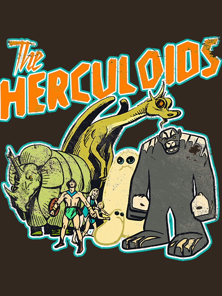 "The Herculoids, distressed" T-shirt for Sale by goladesign | Redbubble ...