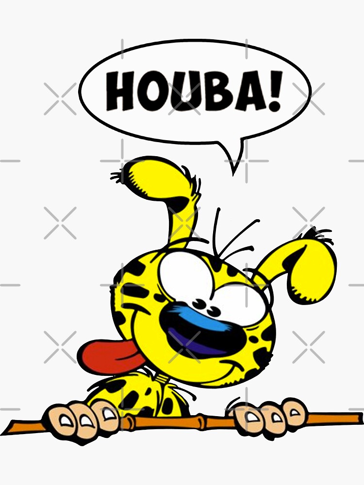 Sticker « Marsupilami Huba », par Sandra-store | Redbubble