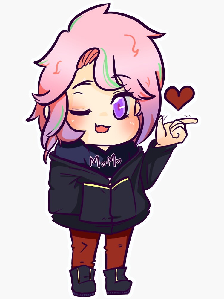 "Momo Love" Sticker by Momohappysweet | Redbubble