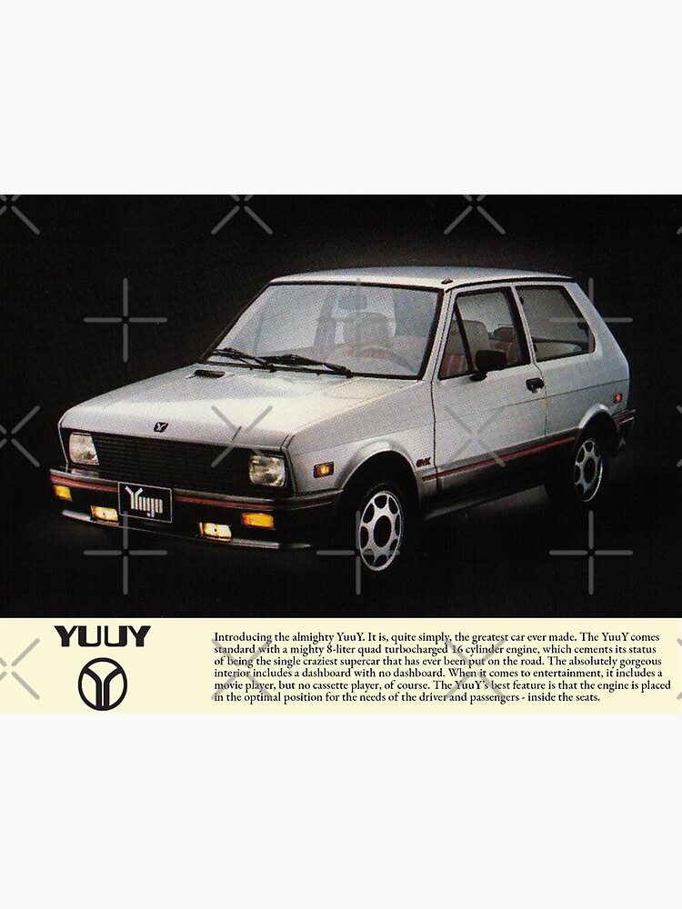 "YuuY Poster" Sticker for Sale by ehajdu | Redbubble