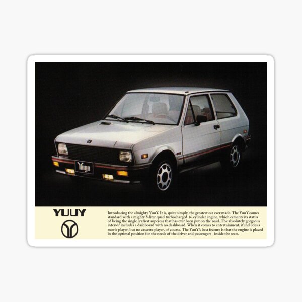 "YuuY Poster" Sticker for Sale by ehajdu | Redbubble