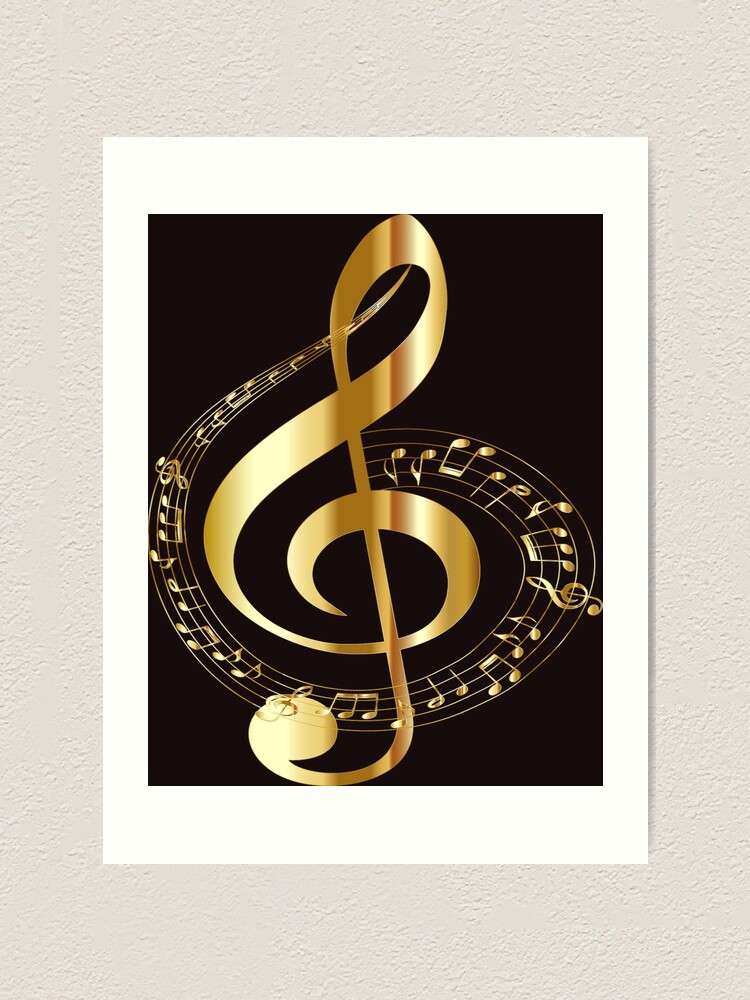 Music Note Art Prints at Neomi Ingram blog