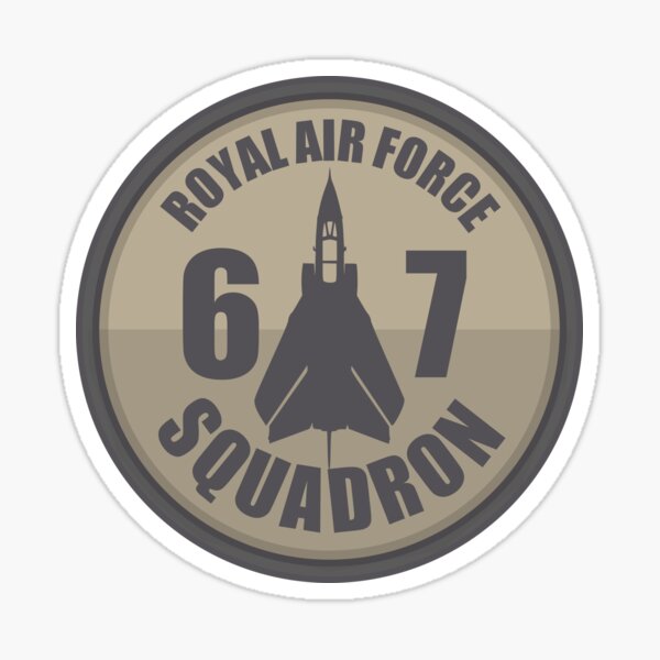 "RAF 617 Squadron Tornado Patch" Sticker by TGStudios | Redbubble