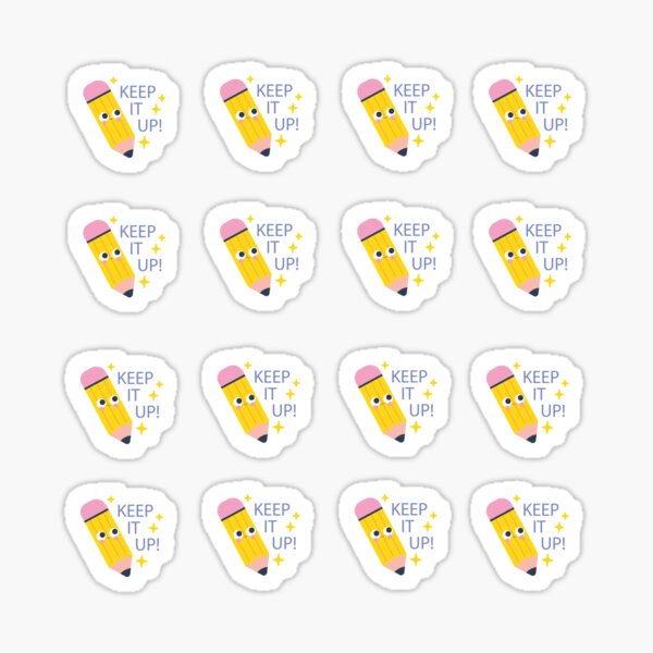 "School cartoon keep it up sticker pack" Sticker by DigiAesthetics ...