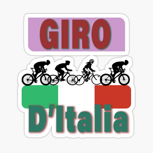 Giro D Italia Stickers | Redbubble
