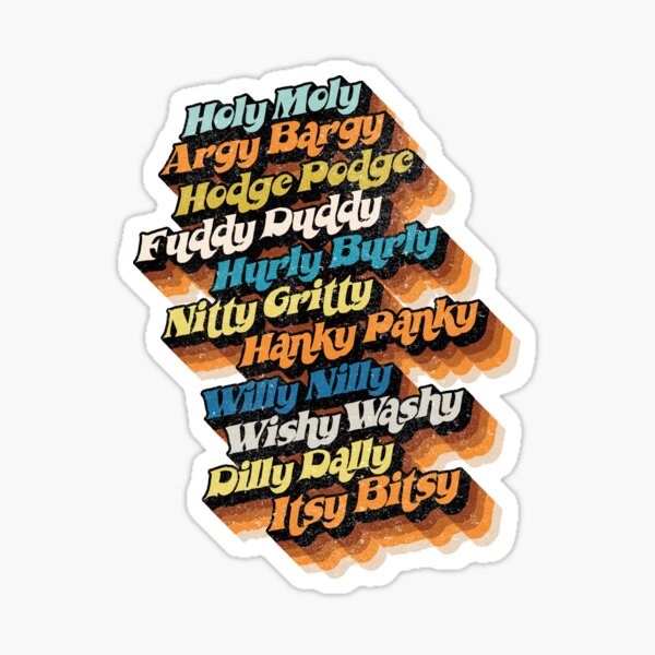 "Retro, vintage style funny sayings" Sticker by rampad1 | Redbubble