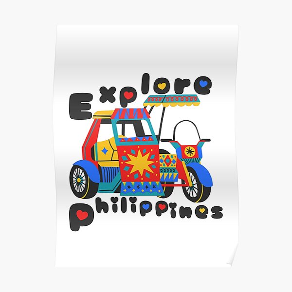 Philippines Tricycle Posters | Redbubble