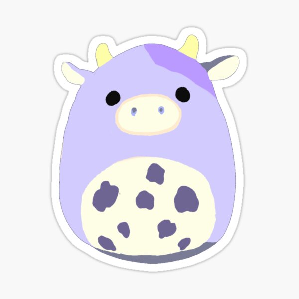 "Bubba the Bull" Sticker by squishmallowqt | Redbubble