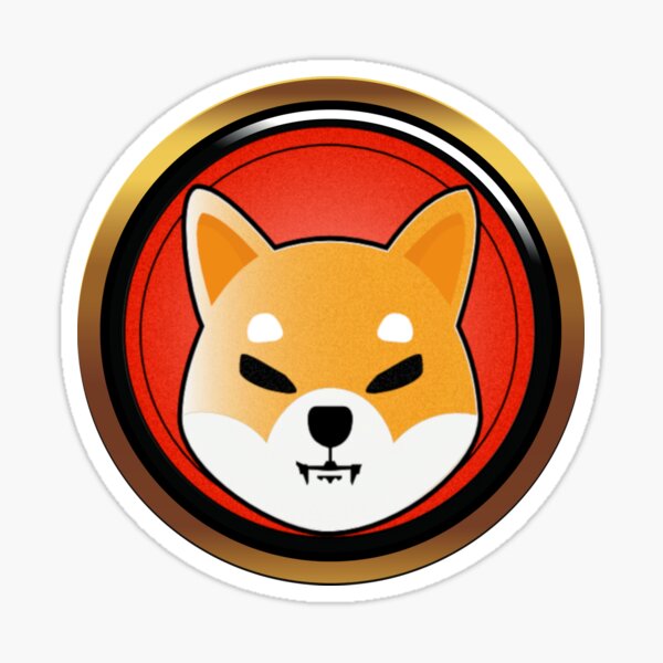 "Shiba Inu | Shib Crypto Apparel" Sticker for Sale by ins1ck | Redbubble