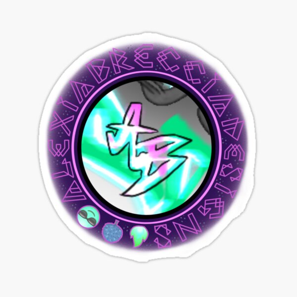 "Womens/Unisex Electric Pink Logo" Sticker for Sale by AlexiaBreccia ...