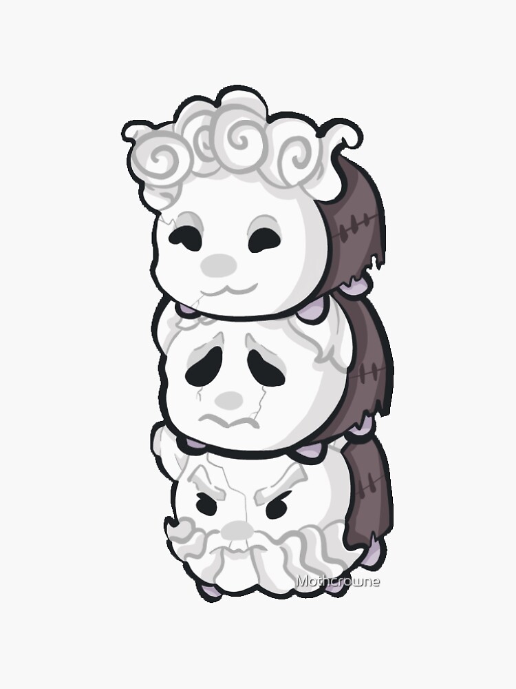 "IDV Polun Tsumtsum" Sticker for Sale by Mothcrowne | Redbubble