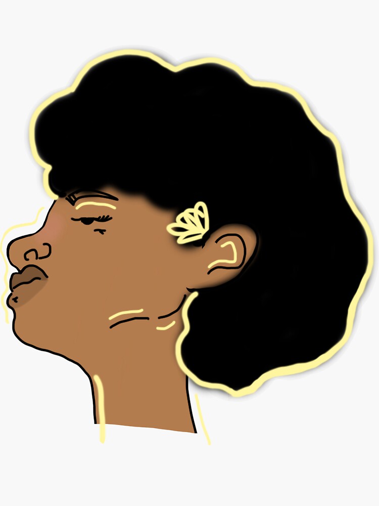 "flower child" Sticker by bxcreation | Redbubble