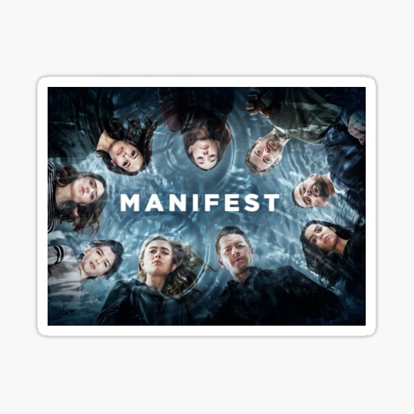 "Manifest" Sticker for Sale by Luuhdalberto | Redbubble