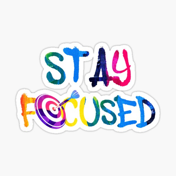 "Focus" Sticker for Sale by JKs-Gallery | Redbubble
