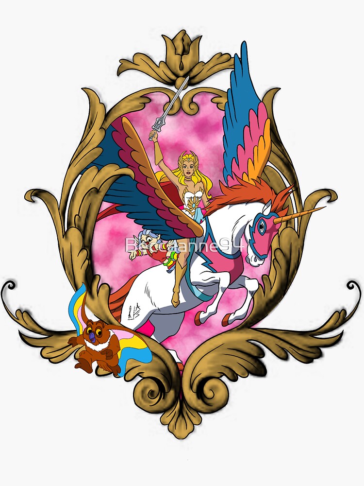 "She-ra" Sticker for Sale by Beccaanne94 | Redbubble