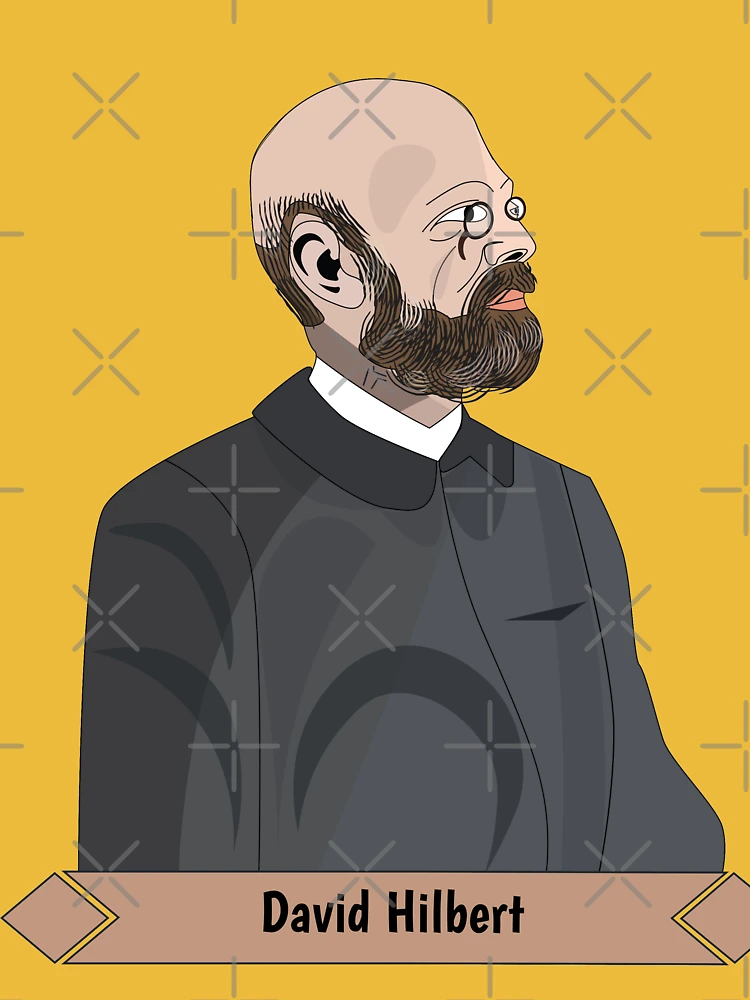 David Hilbert Cartoon