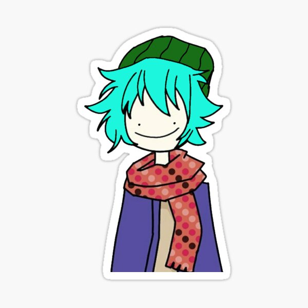 "Doodle meme sou hiyori shin tsukimi yttd " Sticker by Soda-bunny ...
